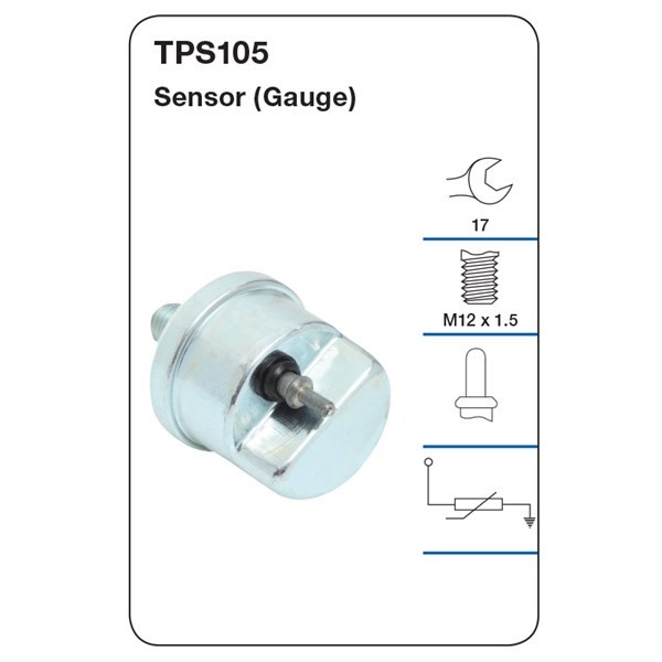 TPS105 - Oil Pressure Senders & Sensors | Tridon