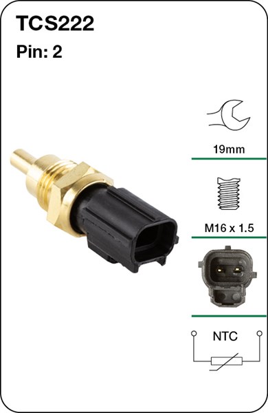 TCS222 - Coolant Temperature Sensors | Tridon